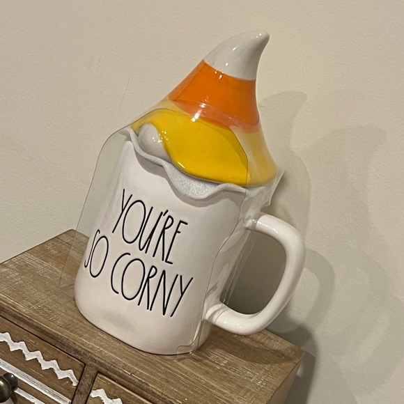 Rae Dunn | Kitchen | Rae Dunn Youre So Corny Mug With Topper | Poshmark